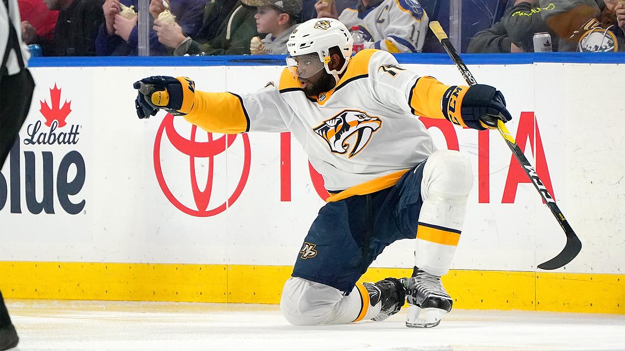 Subban blisters home slap shot | Nashville Predators