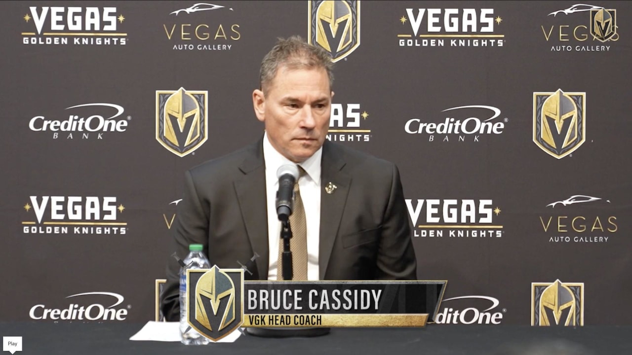 Bruce Cassidy Postgame 1/20 | Vegas Golden Knights