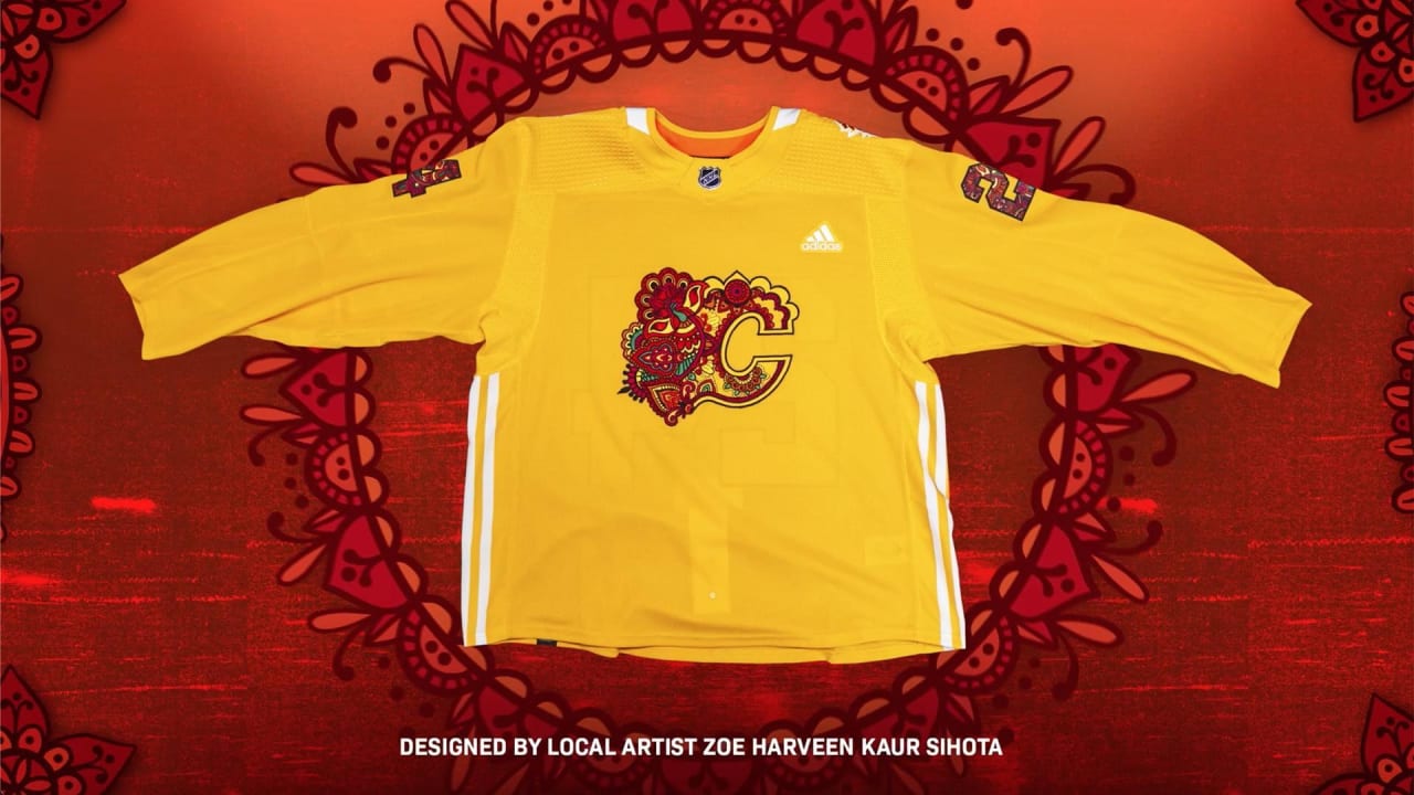 South Asian Night Jersey Reveal | Calgary Flames