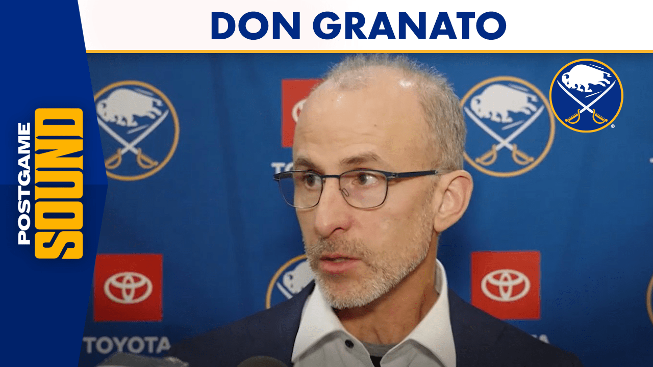 Don Granato Postgame at BOS | Buffalo Sabres