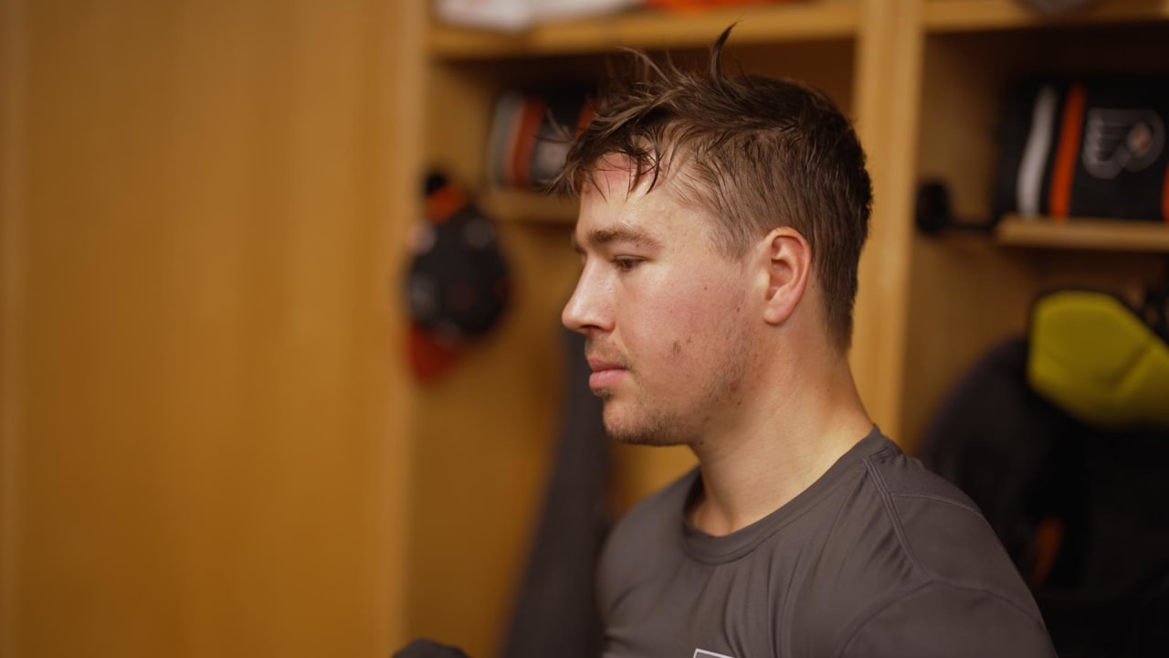 10/12 Brink speaks to media | Philadelphia Flyers