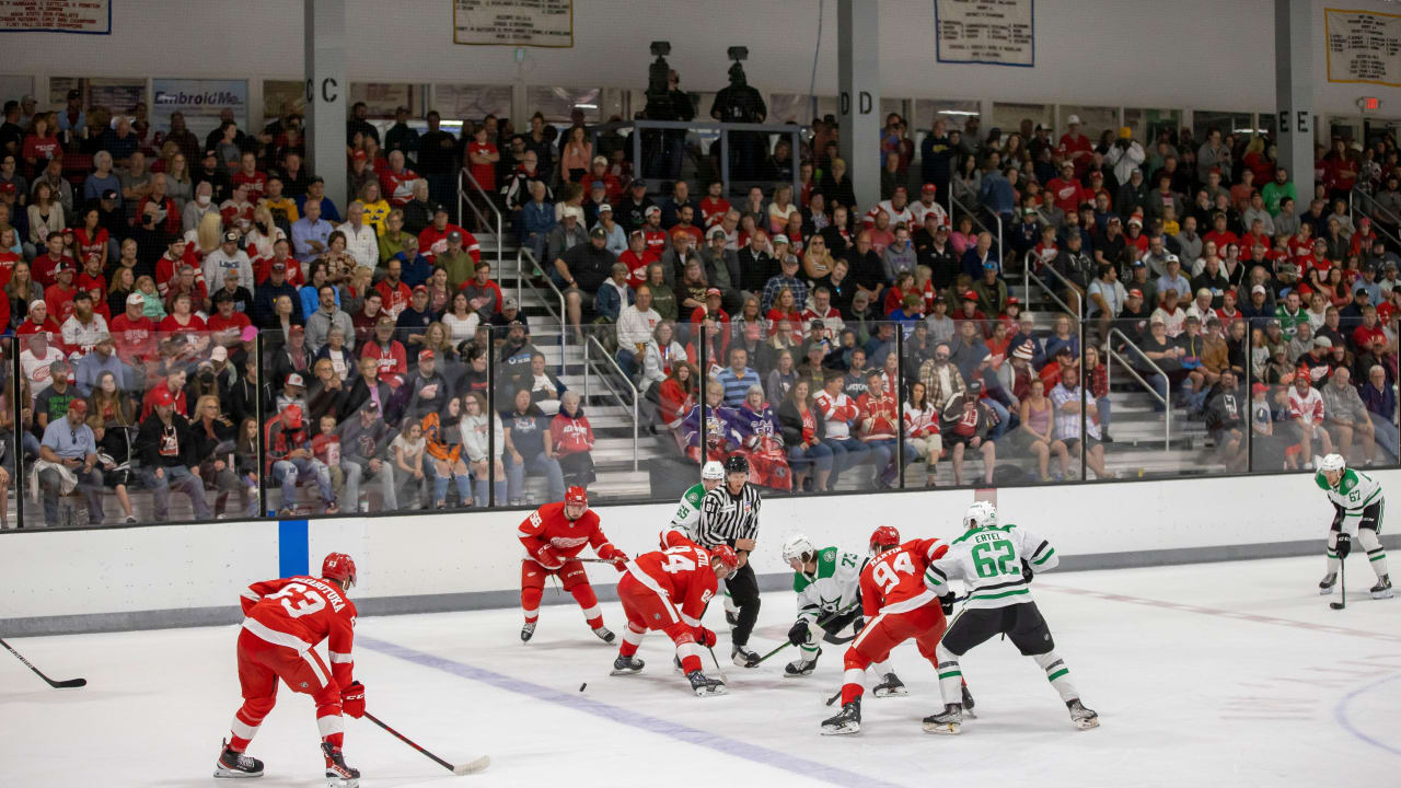 Red Wings fall to Stars, 5-4, in 2022 NHL Prospect Tournament | Detroit ...