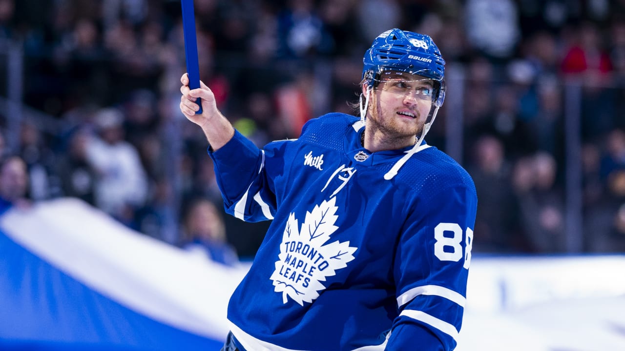 Nylander radar upp milstolpar för Maple Leafs | NHL.com/sv