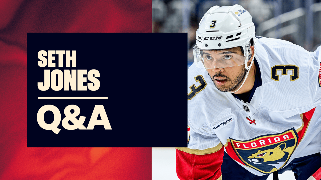 Q&A: Jones on his ‘exciting transition’ to the Panthers | Florida Panthers