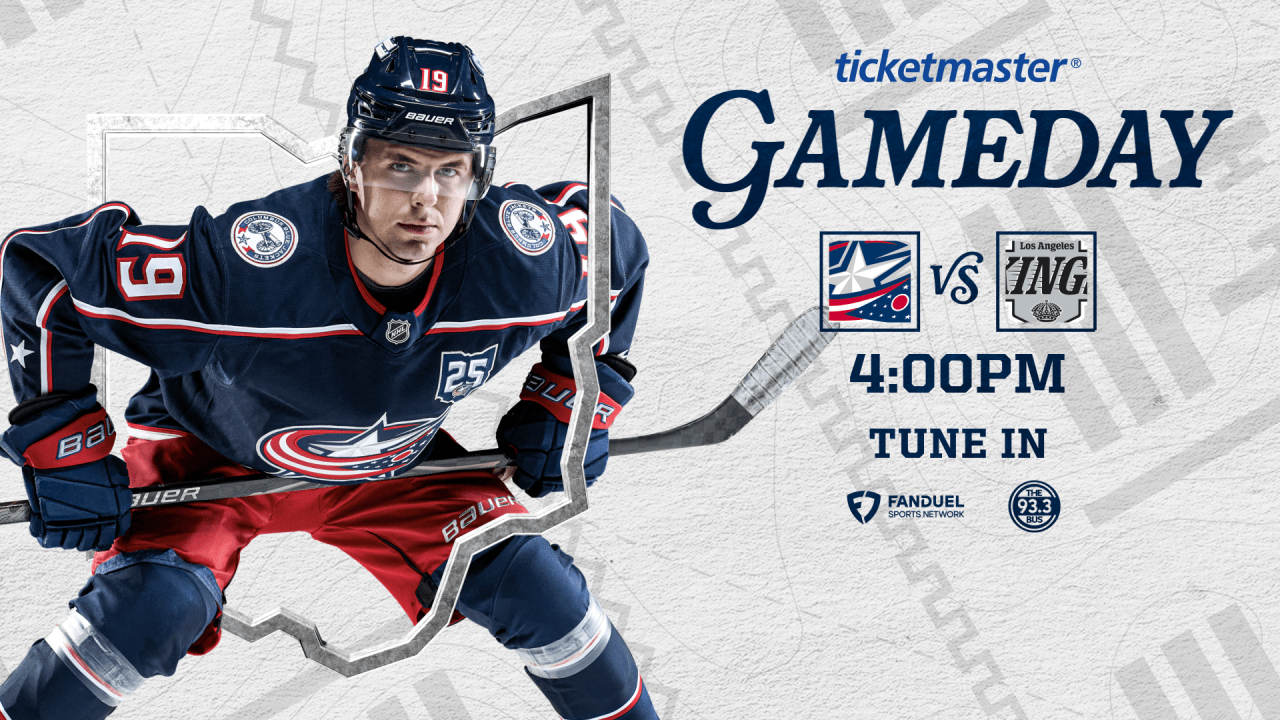 GDT: - Game 63 | Kings at Blue Jackets | 3/9 4 pm | HFBoards - NHL ...