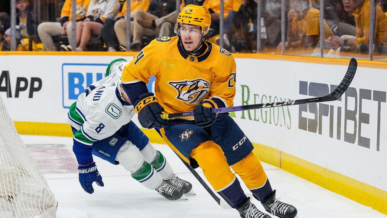 Predators Reassign Spencer Stastney to Milwaukee (AHL) | Nashville ...