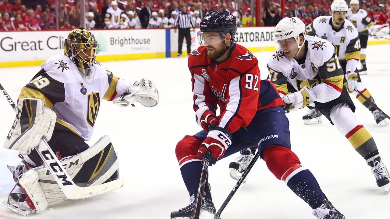 Kuznetsov returns, scores for Capitals in Game 3 of Stanley Cup Final ...