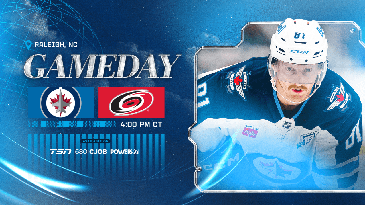 GAMEDAY: Jets at Hurricanes | Winnipeg Jets