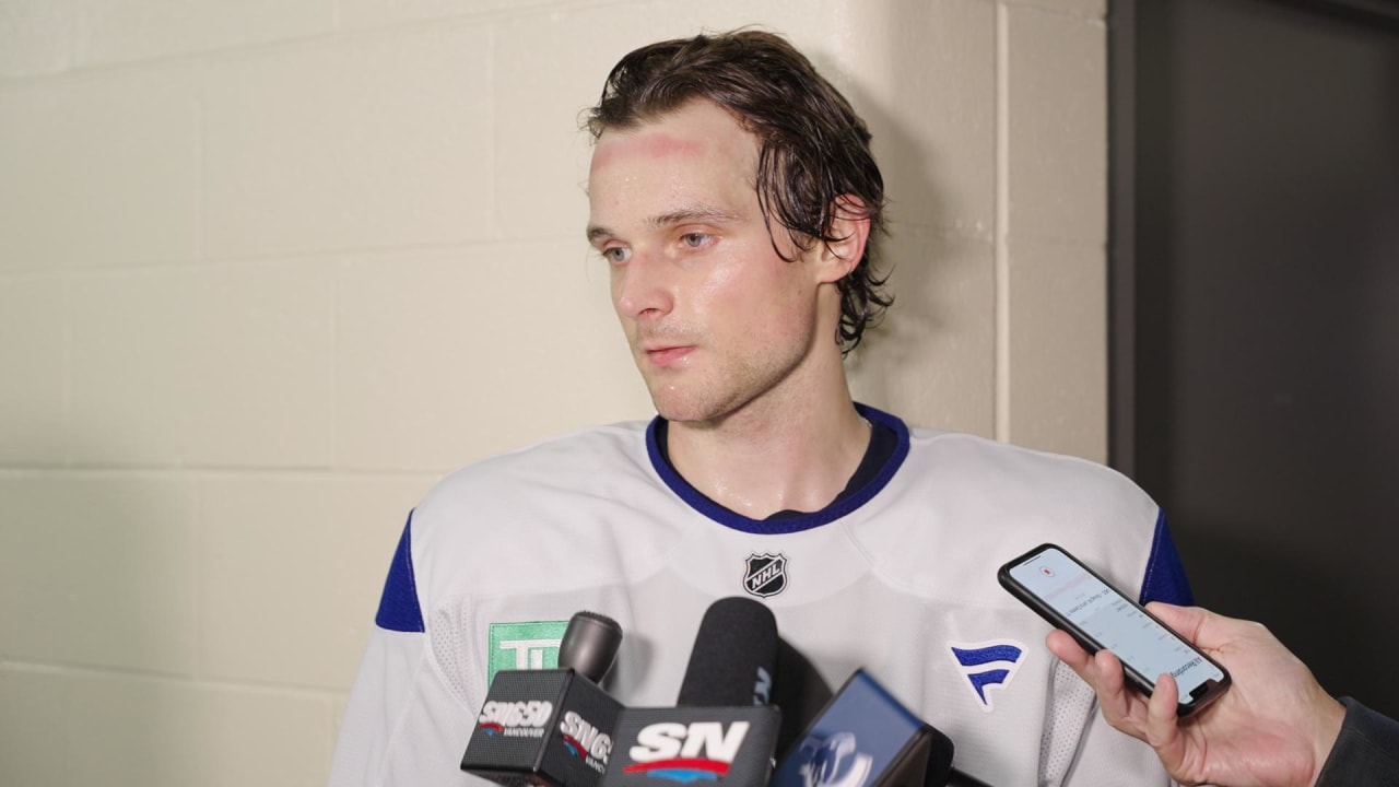 PRACTICE | Teddy Blueger | Vancouver Canucks