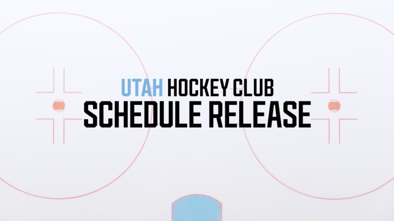 Utah Hockey Club Schedule Release | Utah Hockey Club