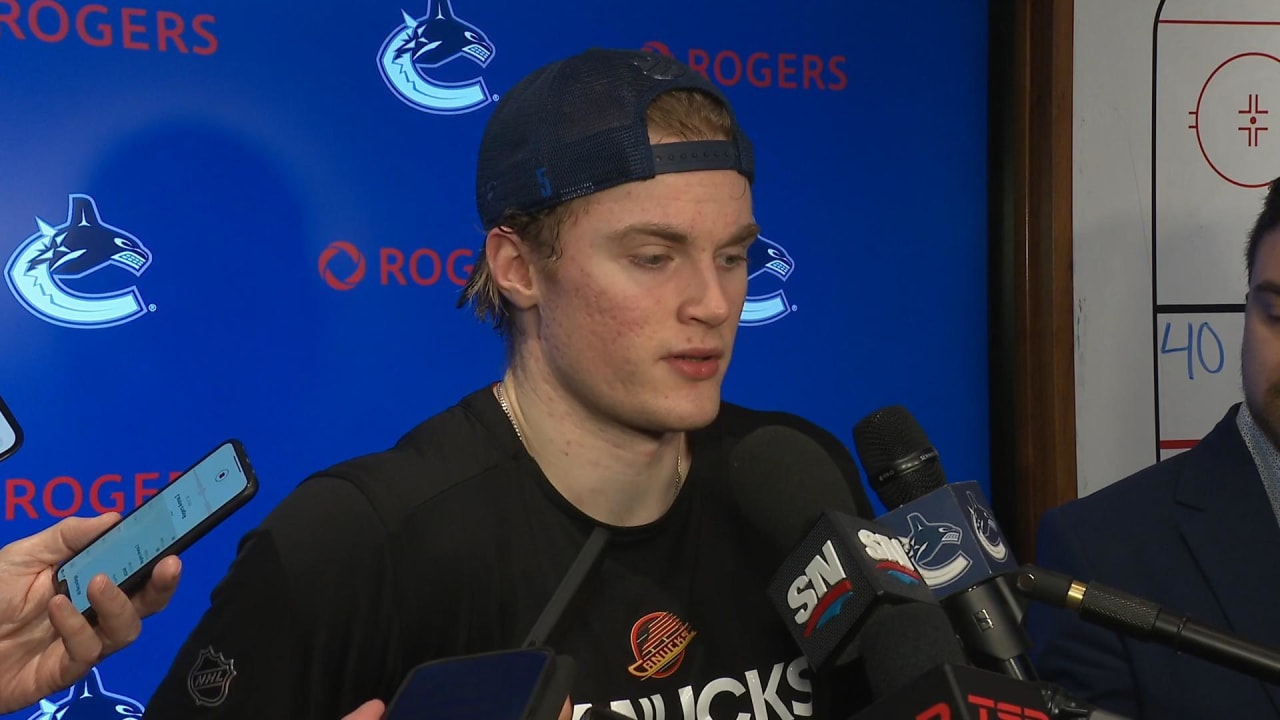 POSTGAME | Willander vs. Sharks | Vancouver Canucks
