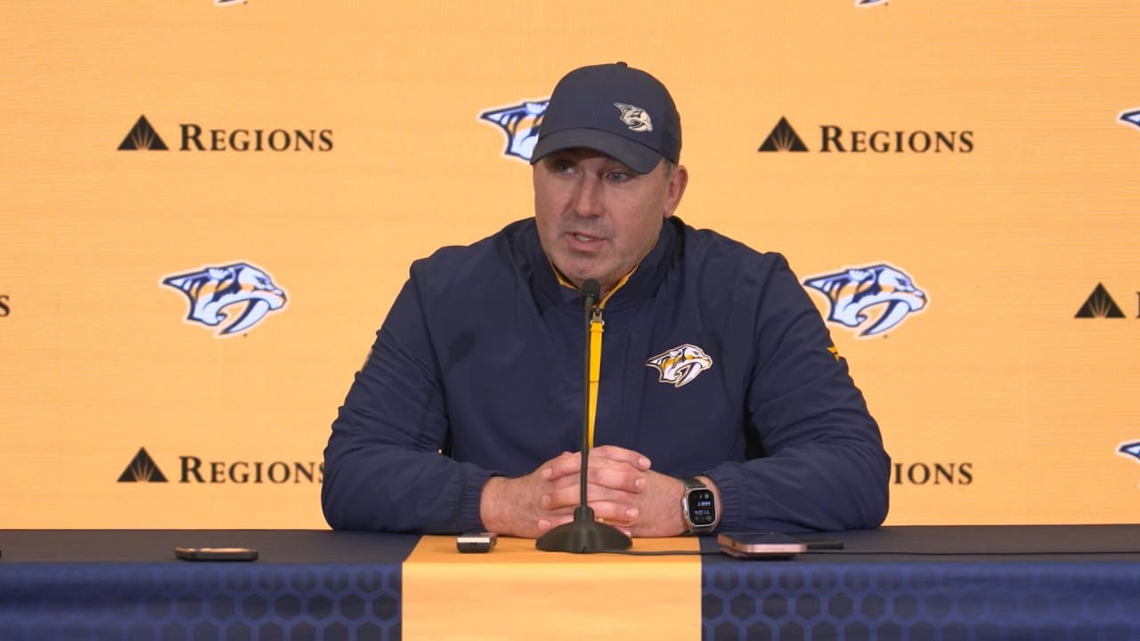 Pregame: BUF vs. NSH, Brunette | Nashville Predators