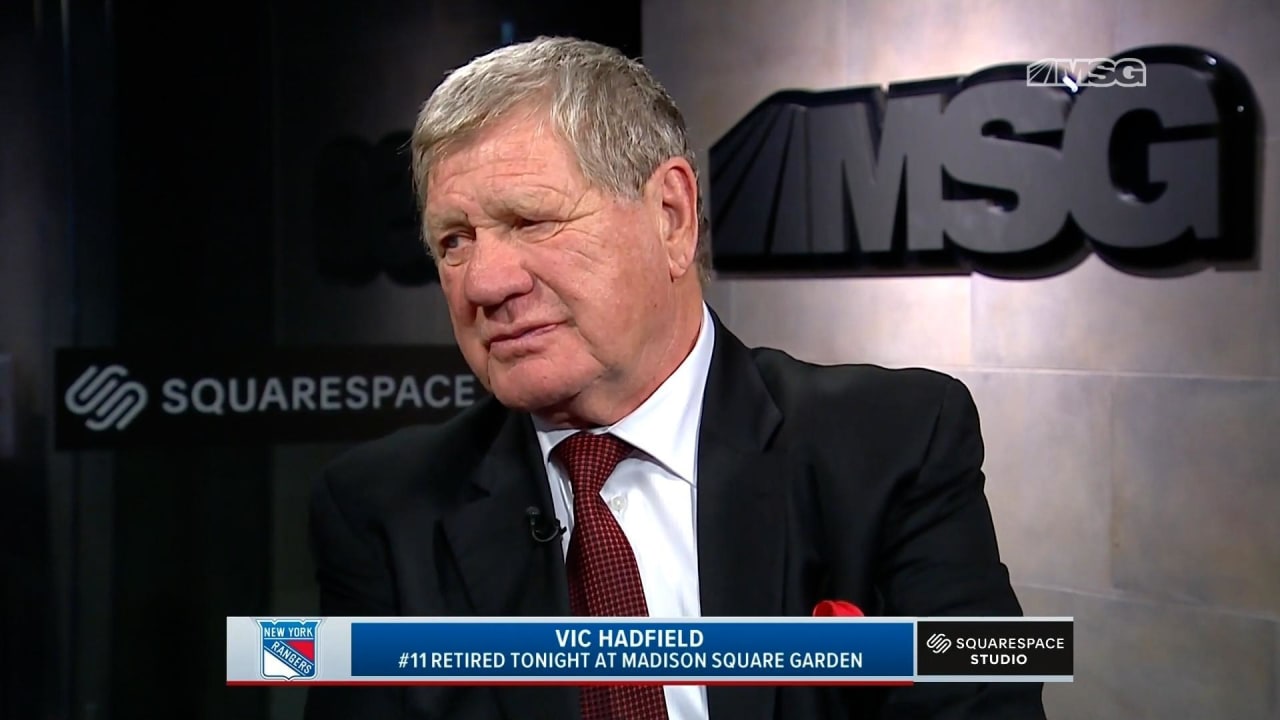 Hadfield on emotional ceremony | NHL.com