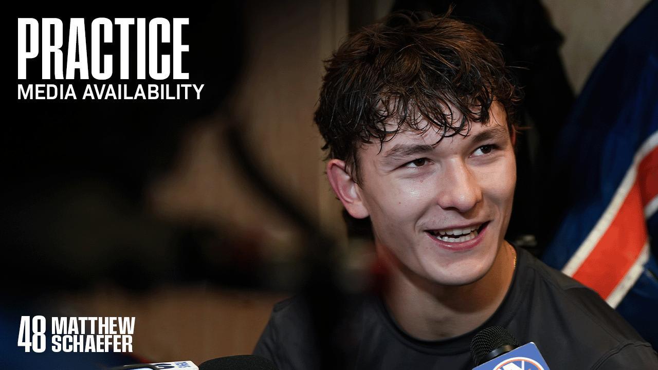 Practice 10/7: Matthew Schaefer | New York Islanders