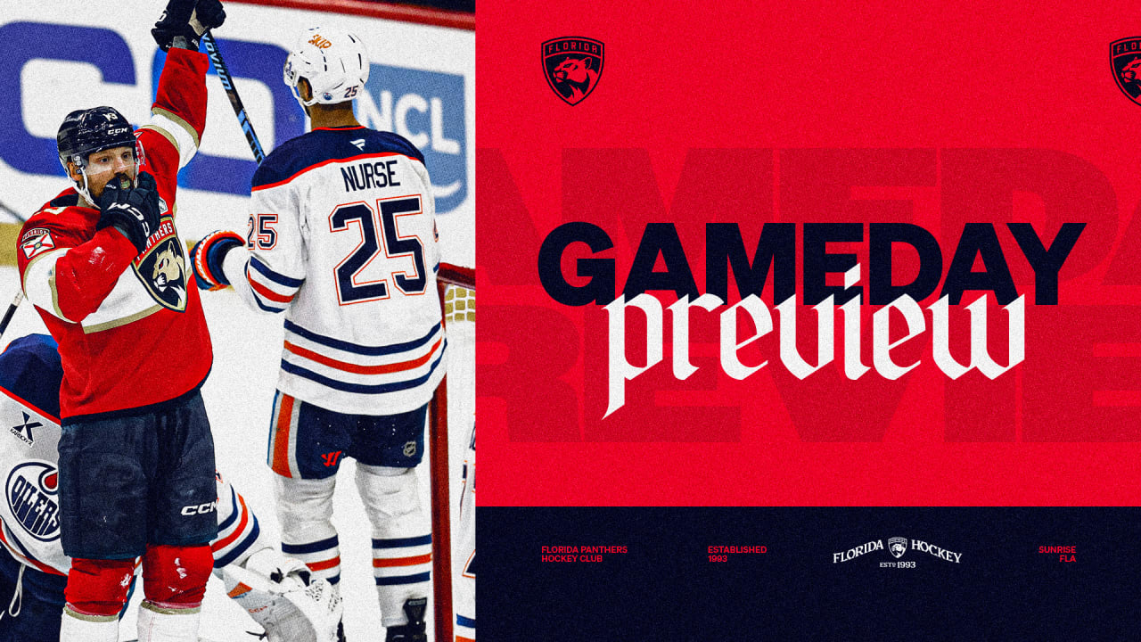 PREVIEW: Panthers, Oilers clash in Stanley Cup Final rematch | Florida ...