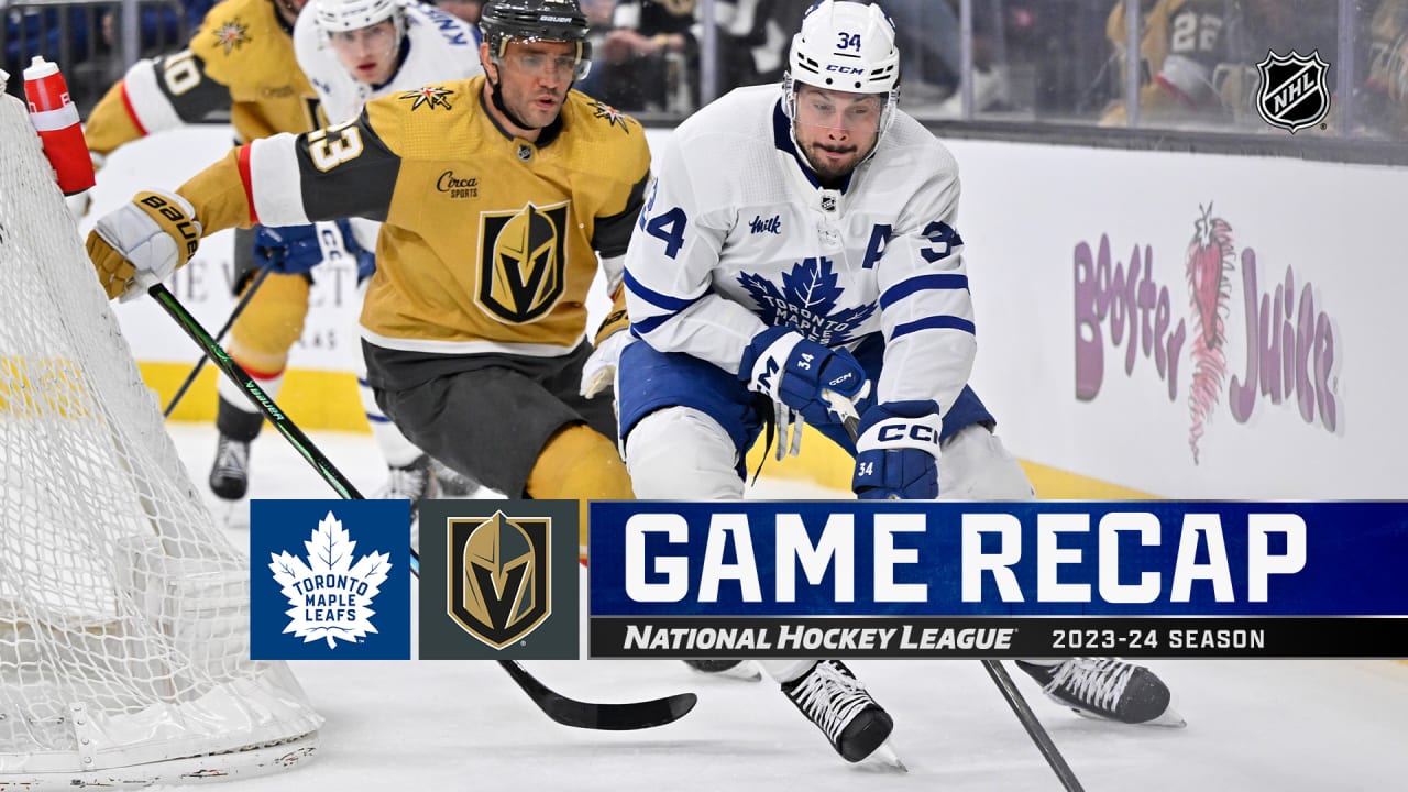 Matthews scores No. 52, Maple Leafs cruise past Golden Knights | NHL.com