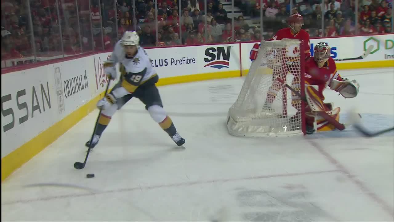 VGK@CGY: Smith scores goal against Dustin Wolf | Vegas Golden Knights