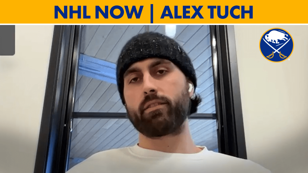 NHL Now: Alex Tuch Interview | Buffalo Sabres
