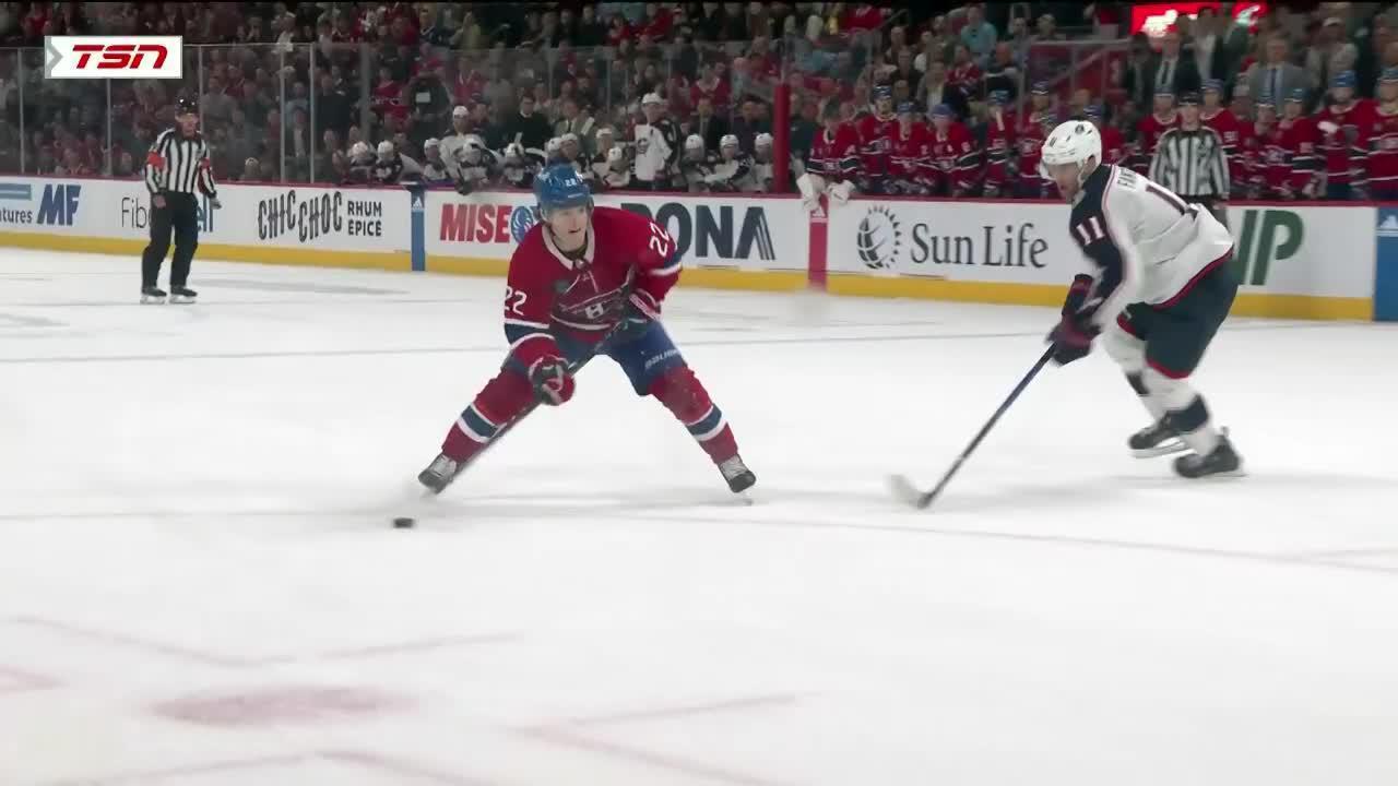 CBJ@MTL: Caufield scores a goal | Montréal Canadiens