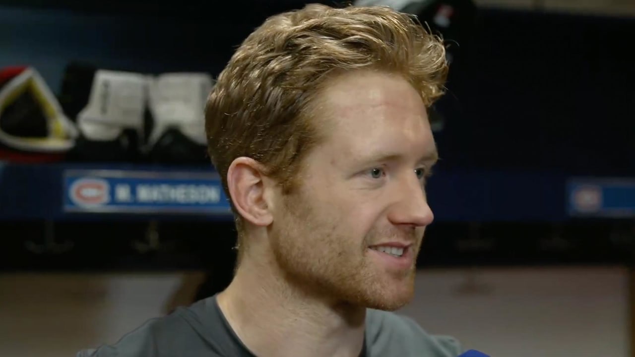 Avant-match c. COL : Matheson | Canadiens de Montréal