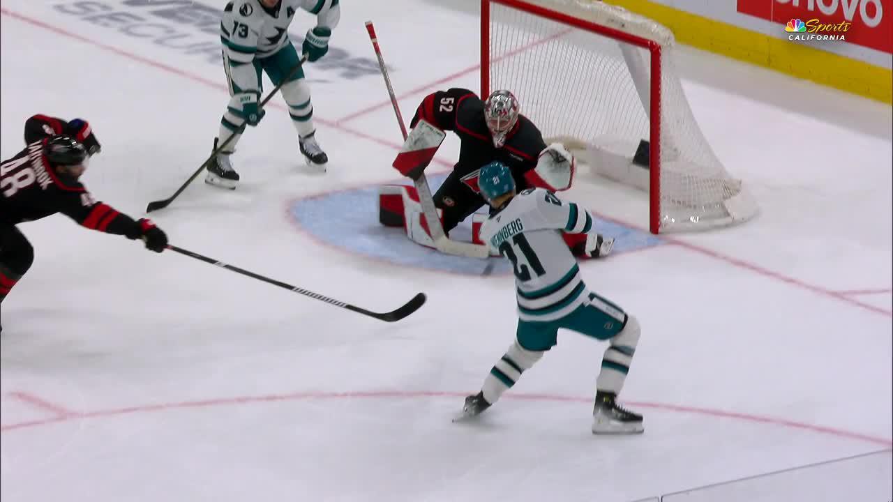 SJS@CAR: Wennberg scores PPG against Pyotr Kochetkov | NHL.com