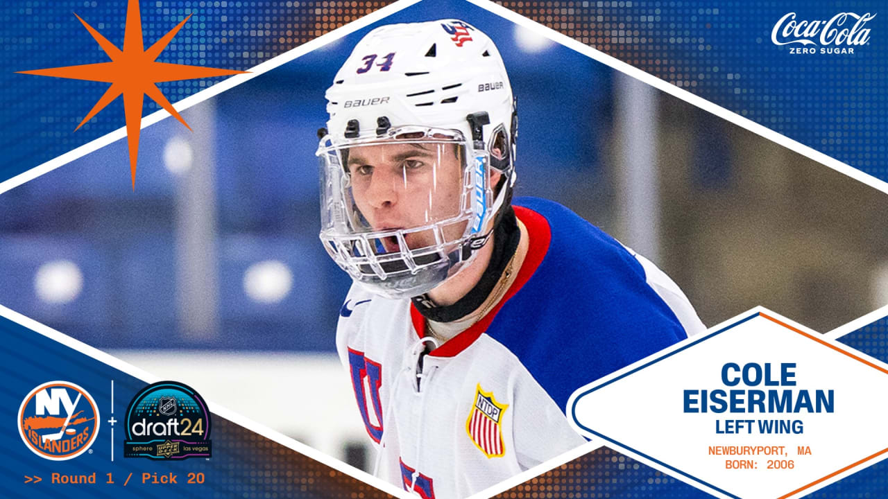 Islanders Select Eiserman | New York Islanders