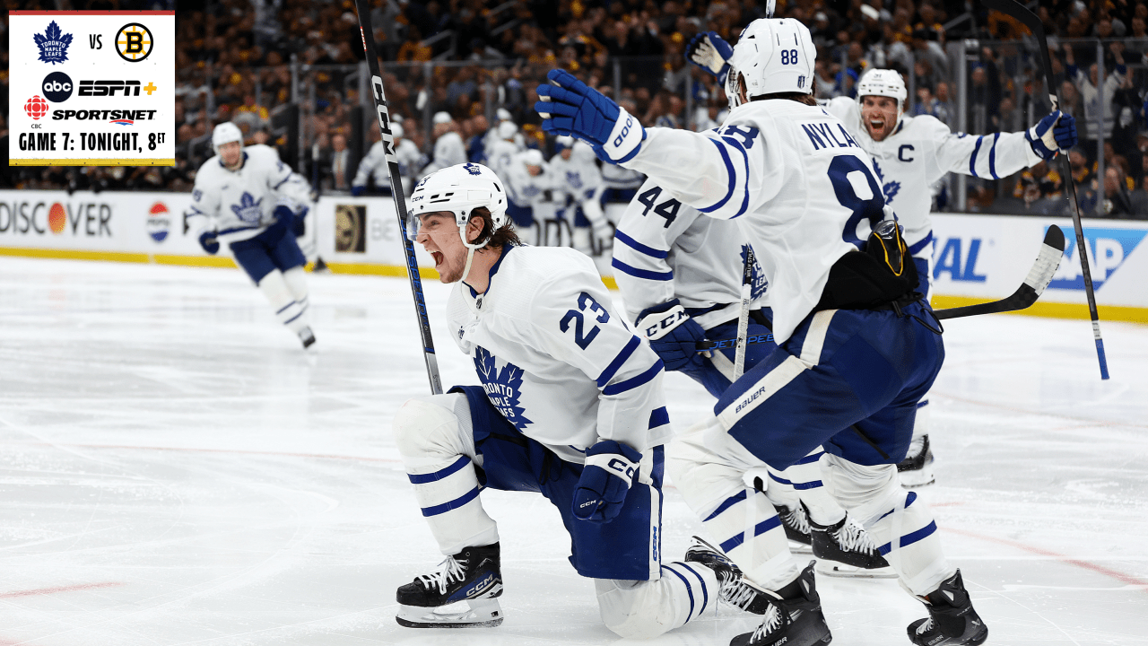 Maple Leafs 'where we want to be' heading into Game 7 vs. Bruins | NHL.com