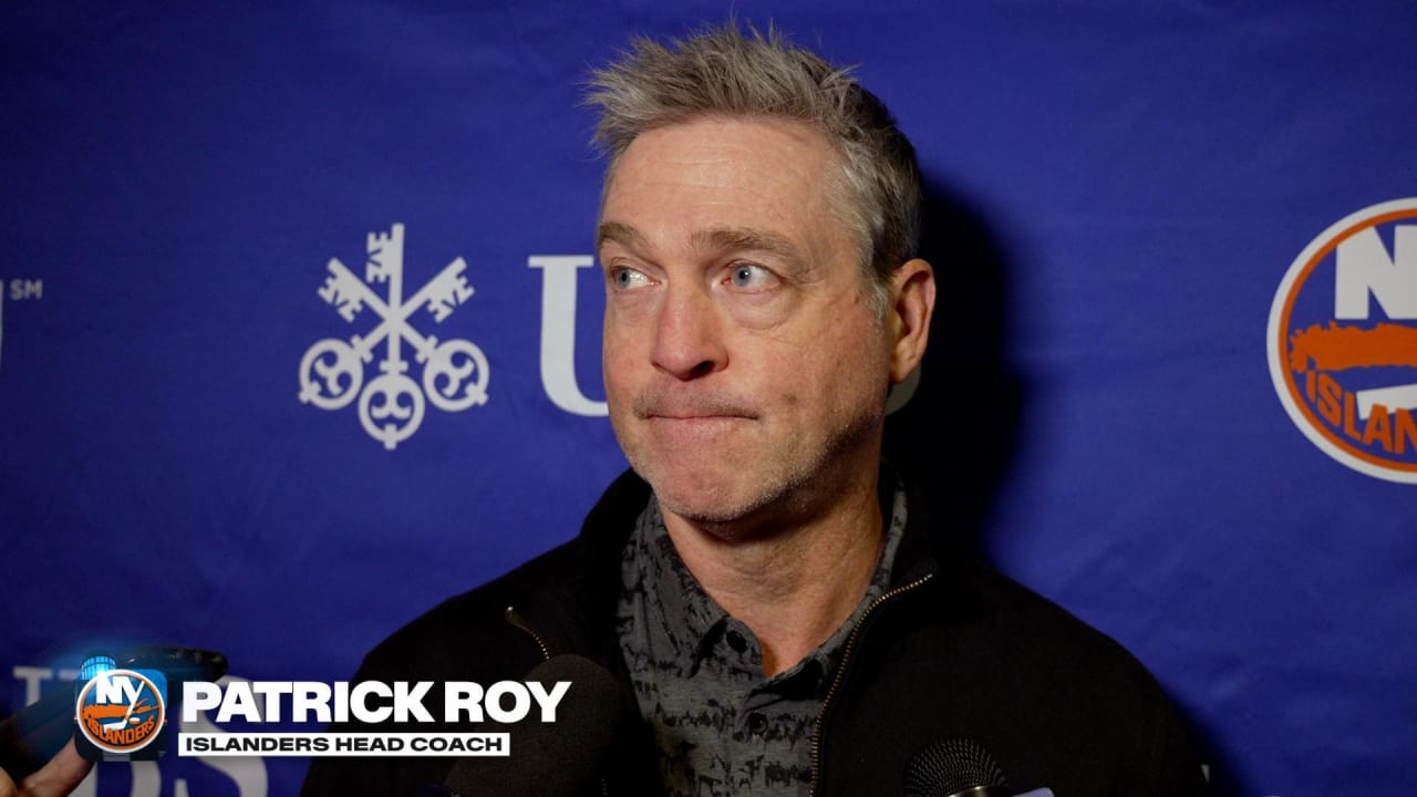 NYI at PIT 2/20: Patrick Roy | New York Islanders
