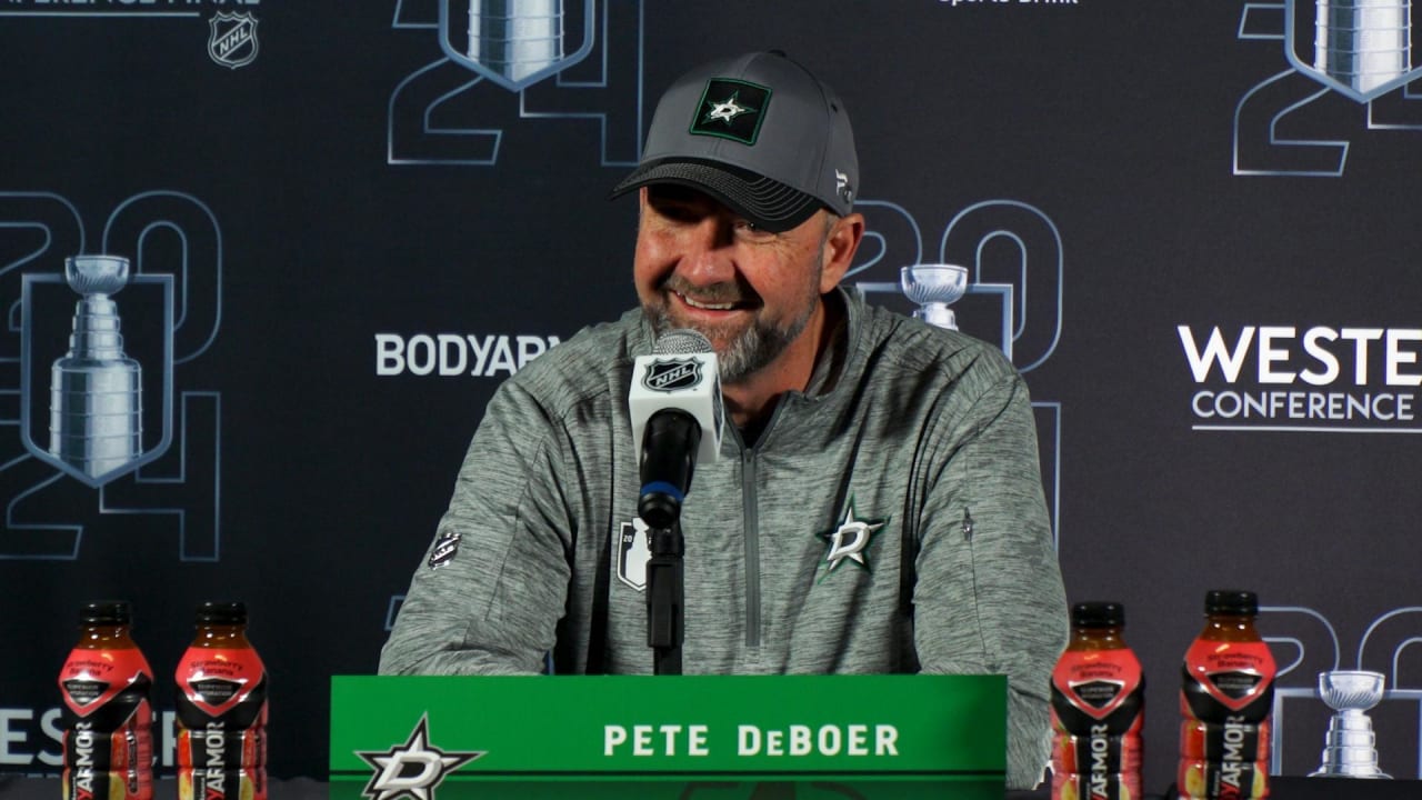 05.24.24 Practice: Pete DeBoer | Dallas Stars