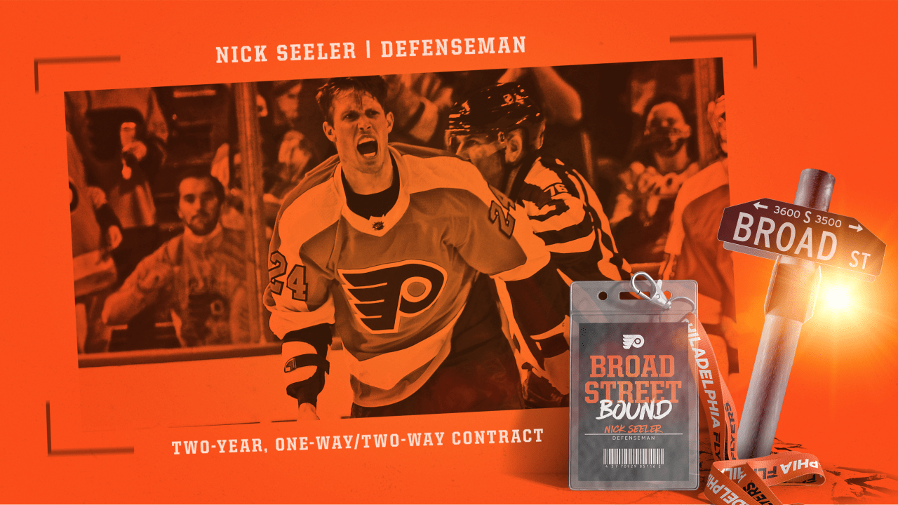 Flyers re-sign defenseman Nick Seeler | Philadelphia Flyers