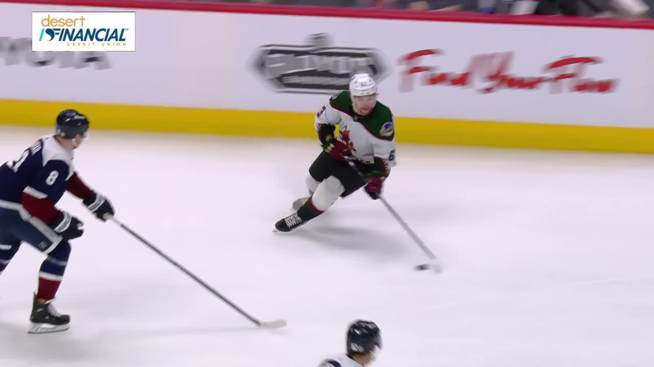 ARI@COL: Cooley scores goal against Alexandar Georgiev | NHL.com