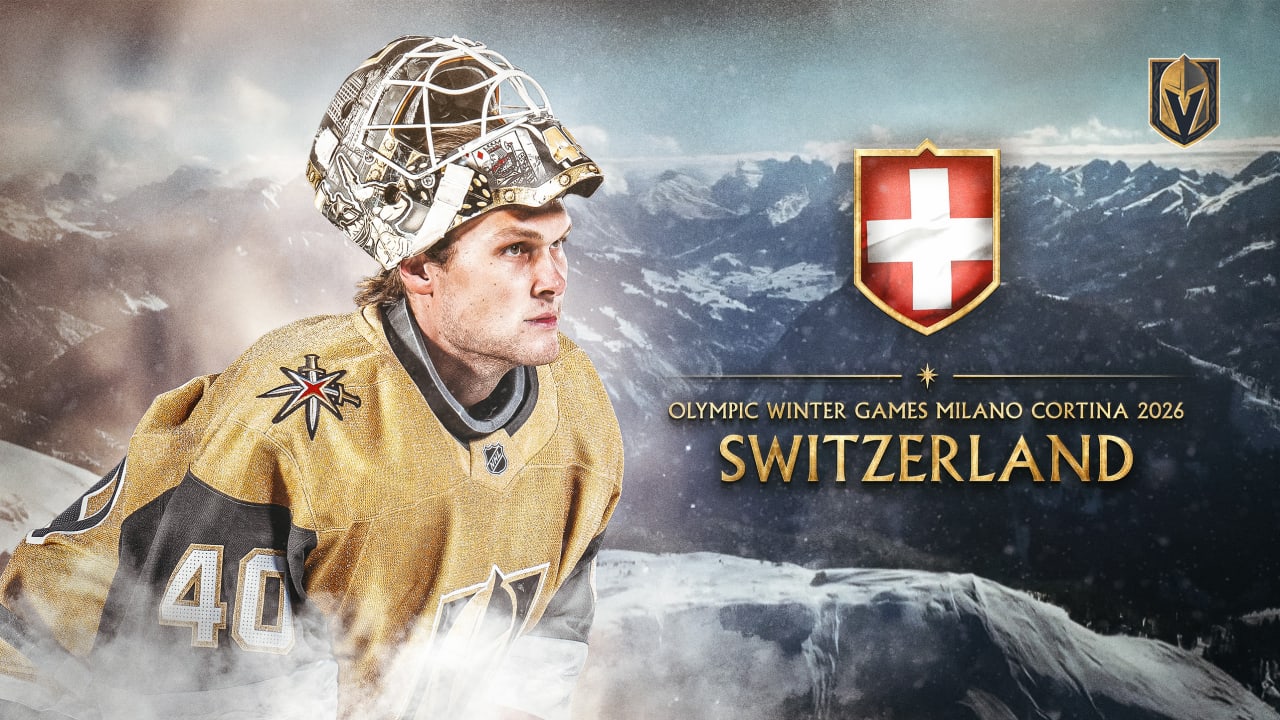Vegas Golden Knights Goaltender Akira Schmid Named to 2026 Switzerland ...