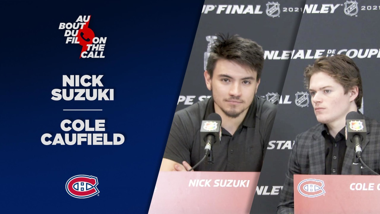 Zoom: Suzuki/Caufield | Canadiens de Montréal