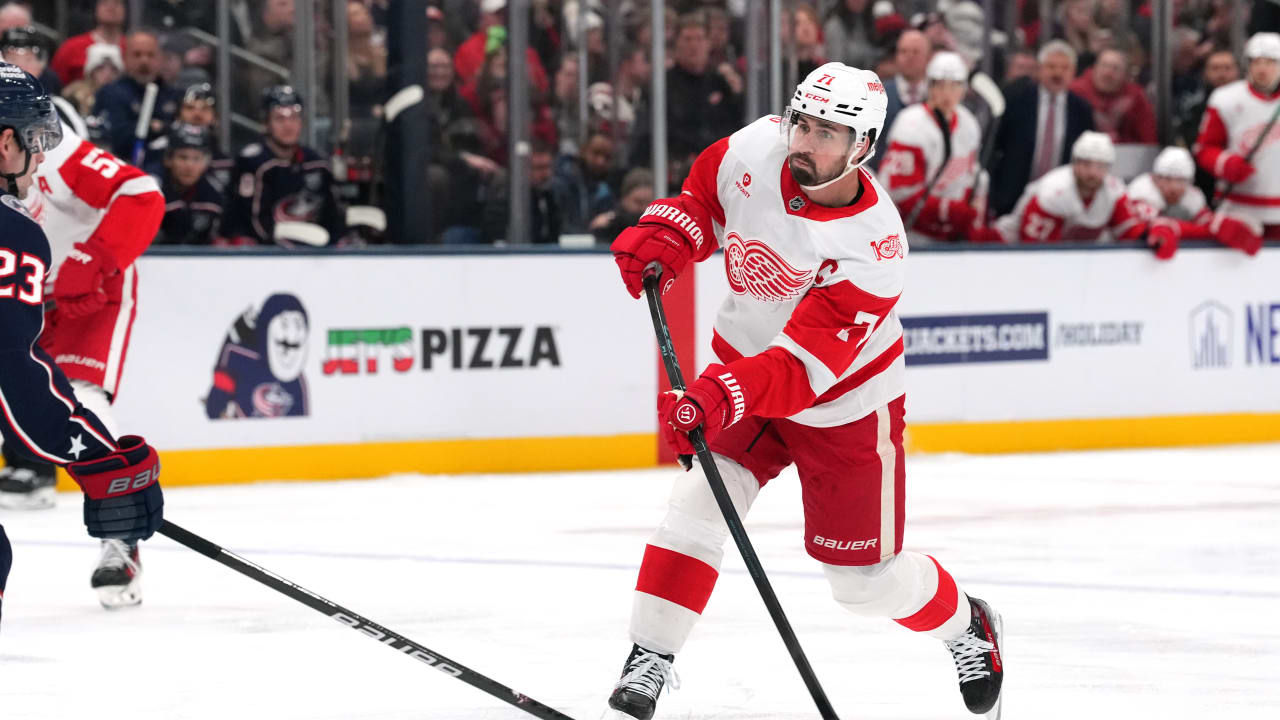 DET@CBJ: Larkin scores PPG against Elvis Merzlikins | Detroit Red Wings