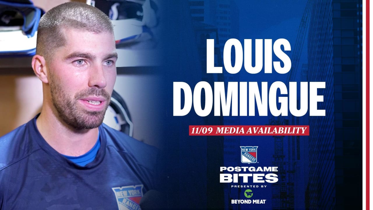 Postgame: Domingue | New York Rangers