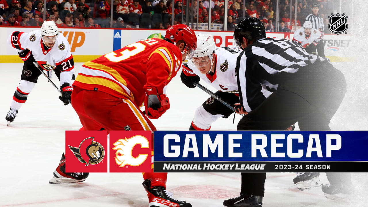 Flames score 4 in 3rd, hand Senators 4th straight loss | NHL.com