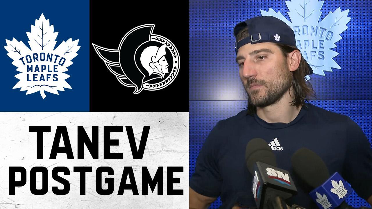 Christopher Tanev | Post Game | Toronto Maple Leafs
