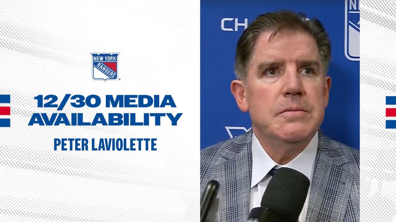 Postgame: Laviolette | New York Rangers