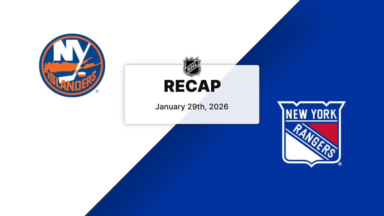 NYI at NYR | Recap | New York Rangers