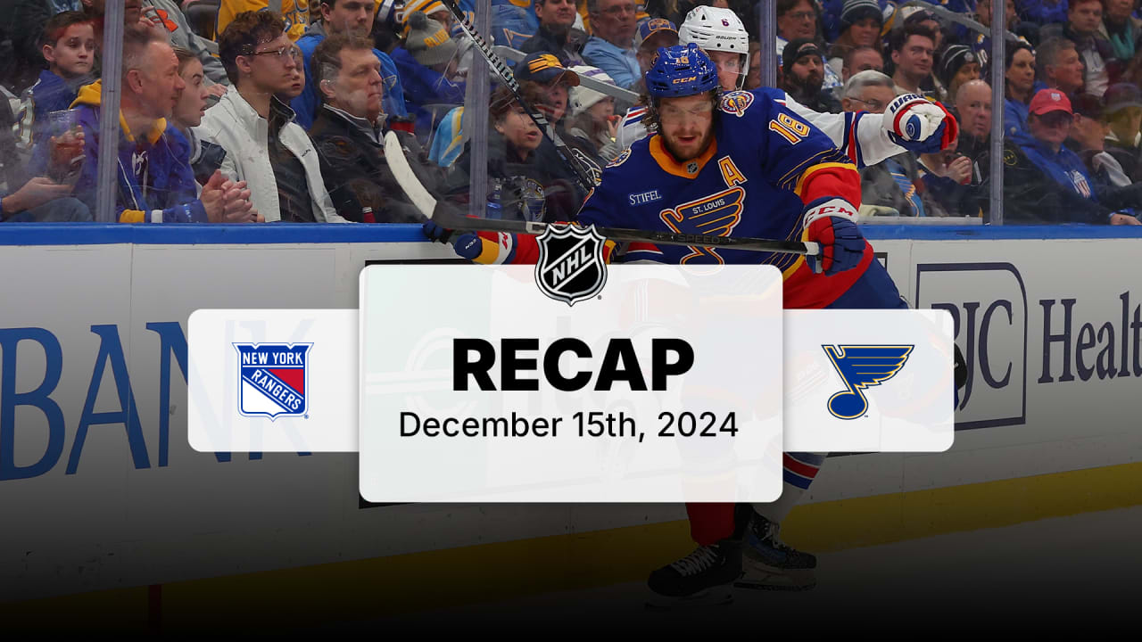 NYR at STL | Recap | NHL.com