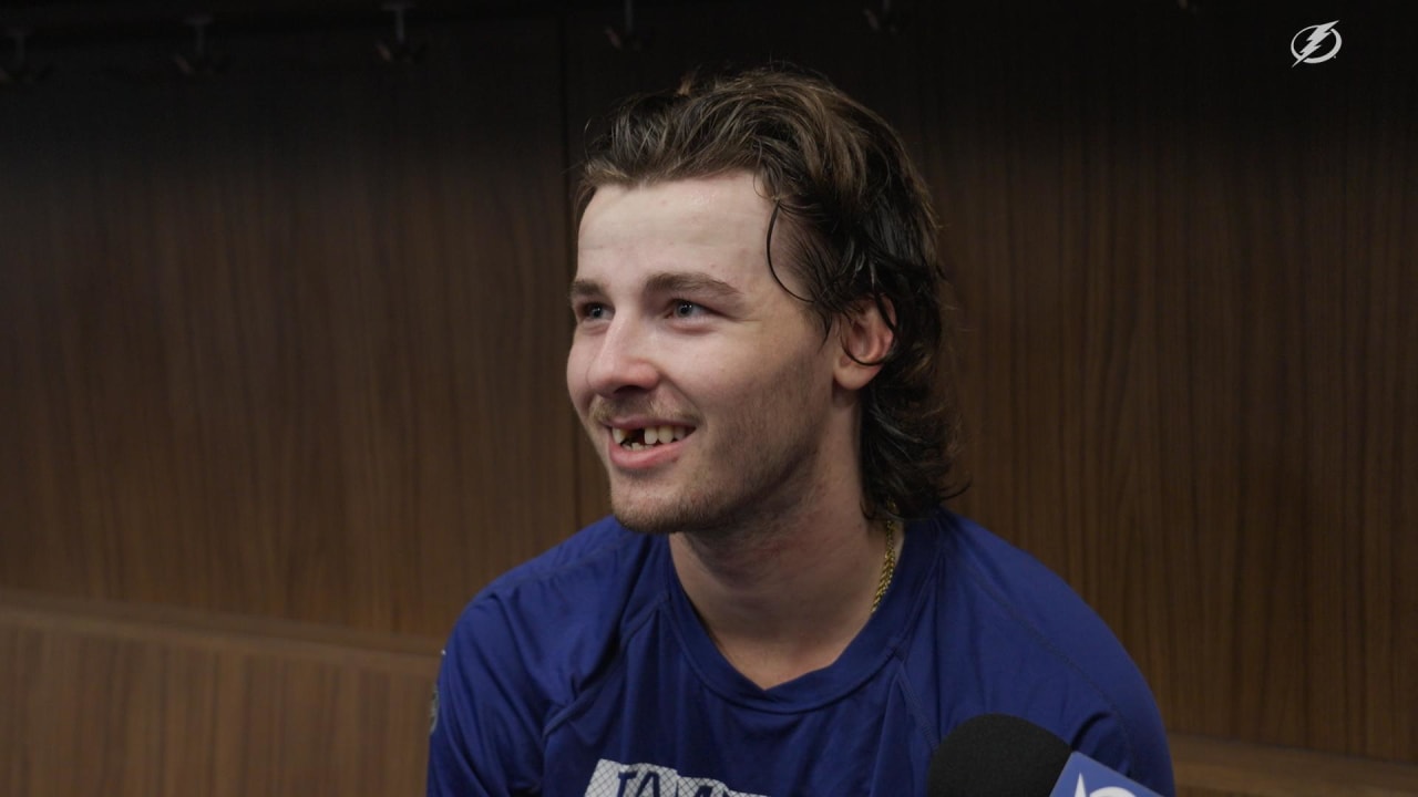 Conor Geekie | Pregame at Nashville Predators | Tampa Bay Lightning