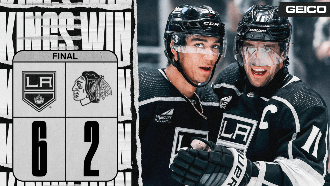 3/19 FINAL - Kings 6, Blackhawks 2 | Los Angeles Kings