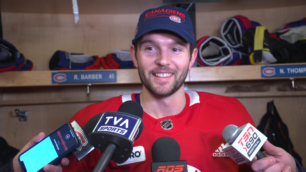 Avant-match @PIT: Riley Barber | Canadiens de Montréal