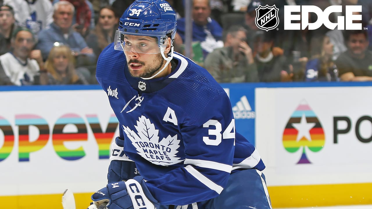 NHL EDGE – Matthews schießt häufig und präzise | NHL.com/de