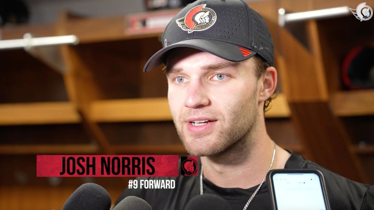 Josh Norris dispo média - 31 octobre | Sénateurs d’Ottawa