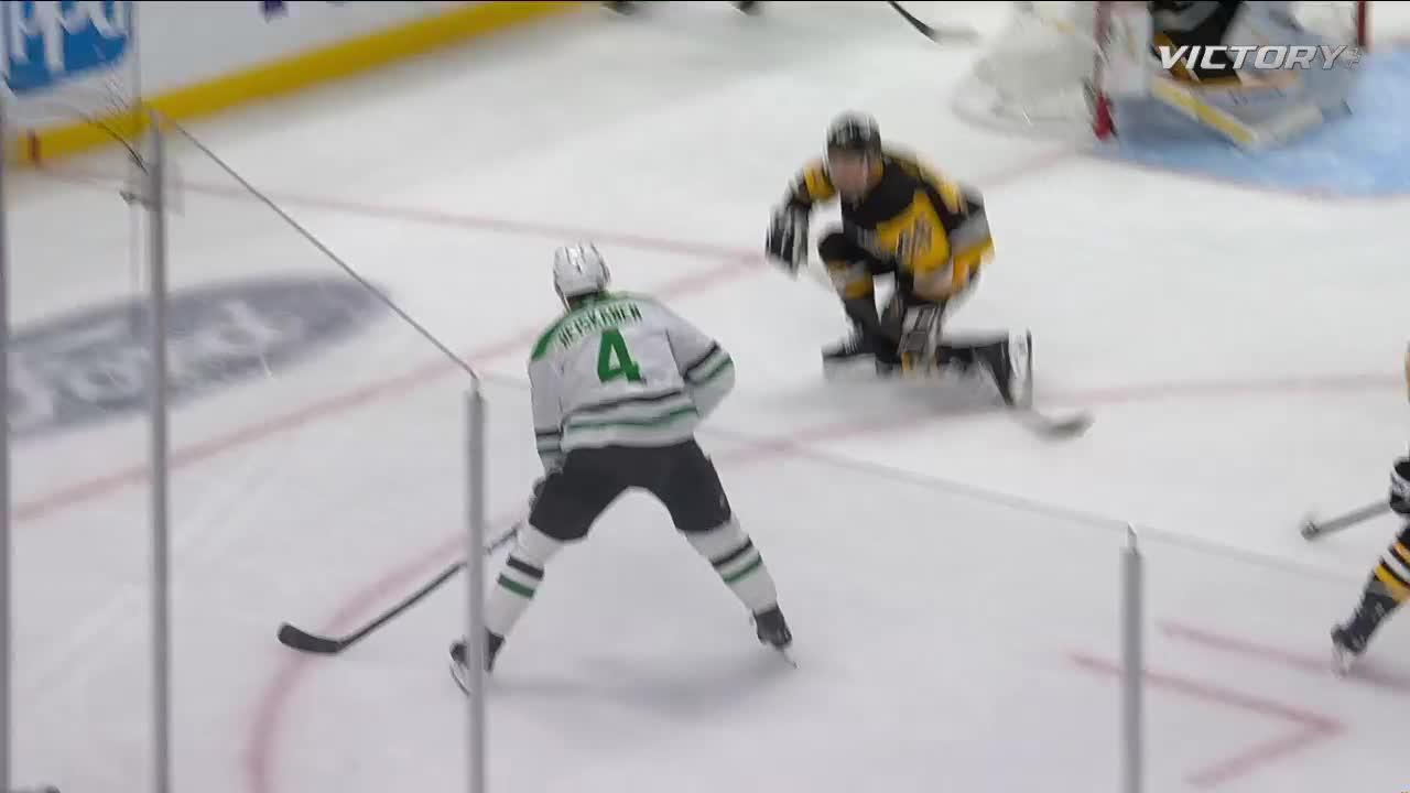 DAL@PIT: Heiskanen scores goal against Alex Nedeljkovic | Dallas Stars