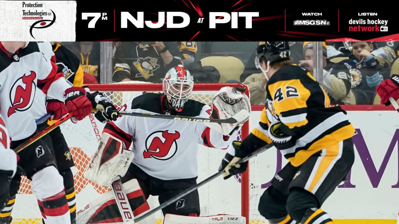 Devils Face Off Against Pens | PREVIEW | New Jersey Devils
