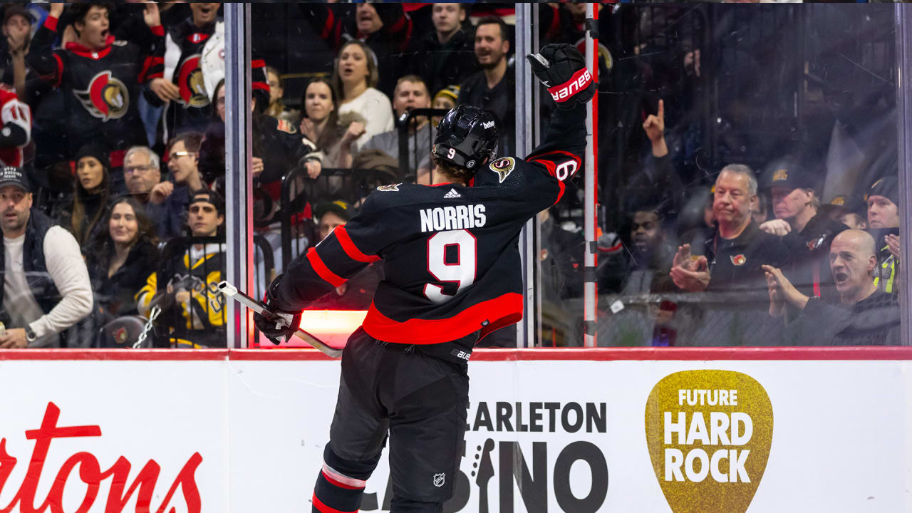 Norris bats puck out of midair | NHL.com