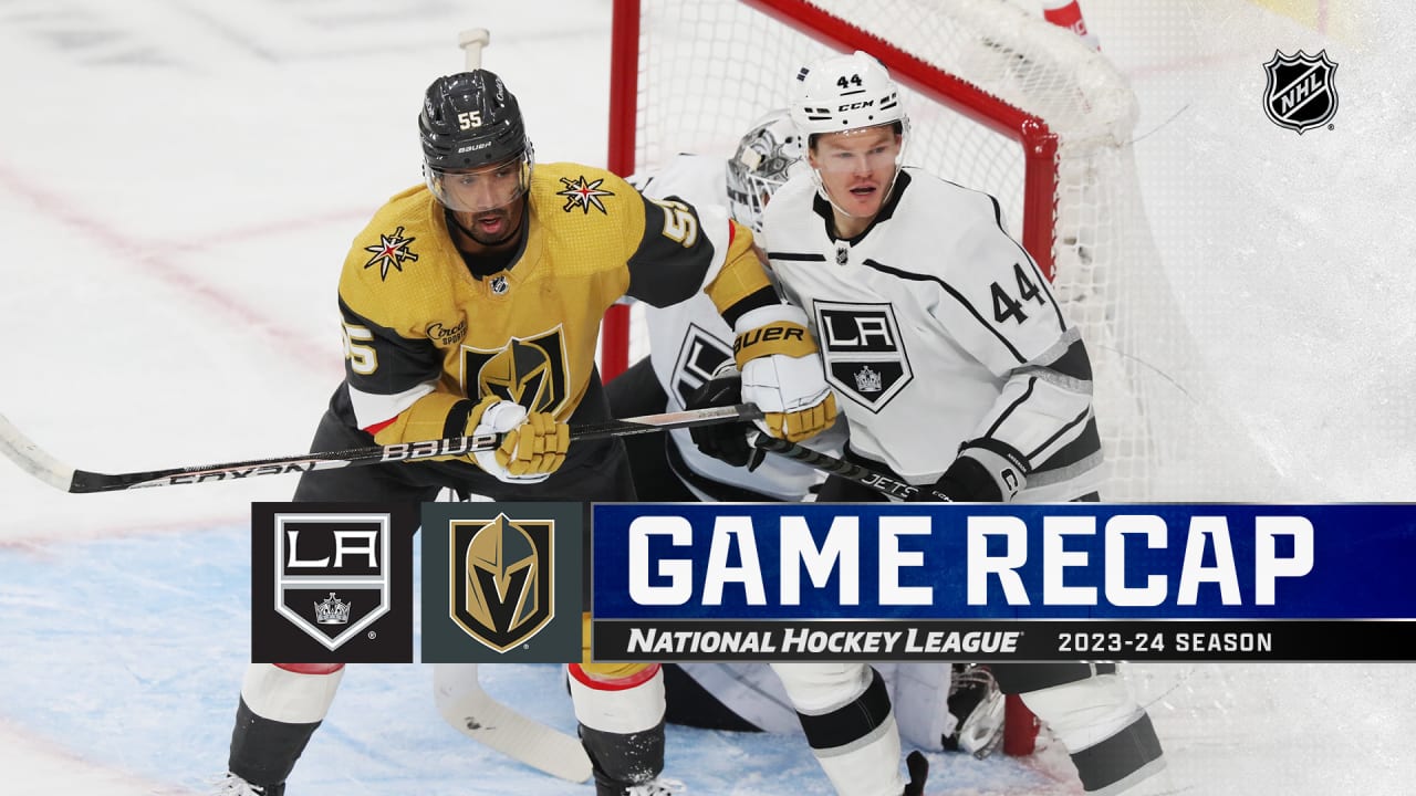 Kings defeat Golden Knights to stay perfect on road | NHL.com
