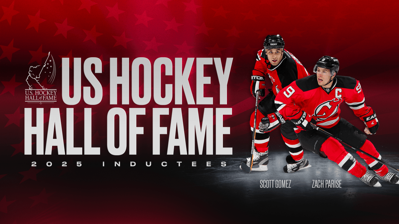 Gomez, Parise Named to U.S. Hockey Hall of Fame | FEATURE | New Jersey ...